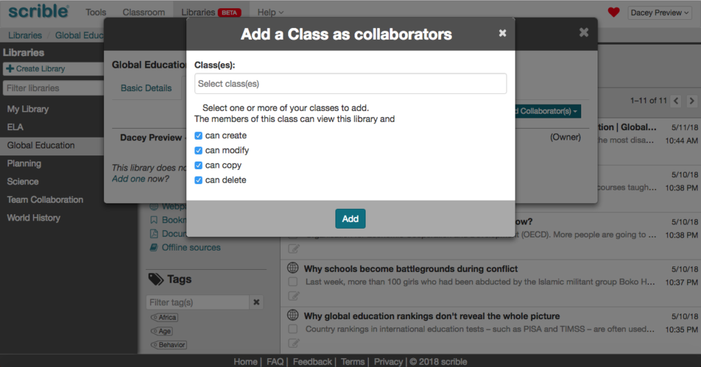 Scrible Launches Outlining, Annotation Tagging and New Libraries Interface