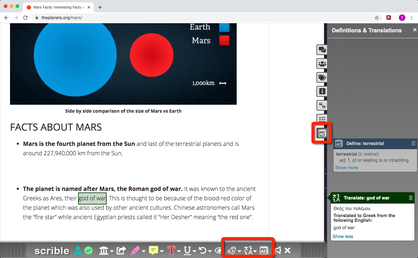 Scrible Adds Assistive Features for Accessibility and Comprehension